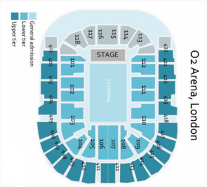 O2 Arena VIP seats and hospitality packagesThe Hospitality Broker